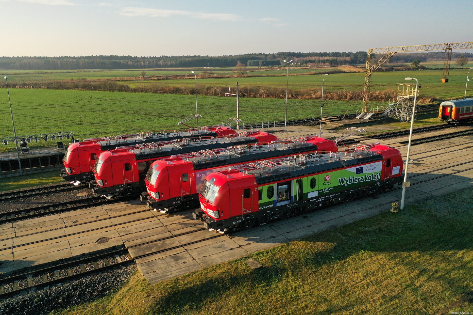 DB Cargo Polska odebrał 4 wielosystemowe lokomotywy Vectron [ZDJĘCIA ...