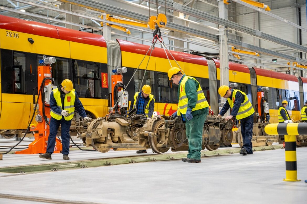 Najnowocześniejsza zajezdnia tramwajowa w Polsce otwarta na Annopolu ...